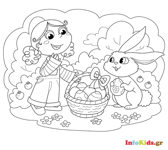 Ζωγραφίστε το Κοριτσάκι - InfoKids.gr