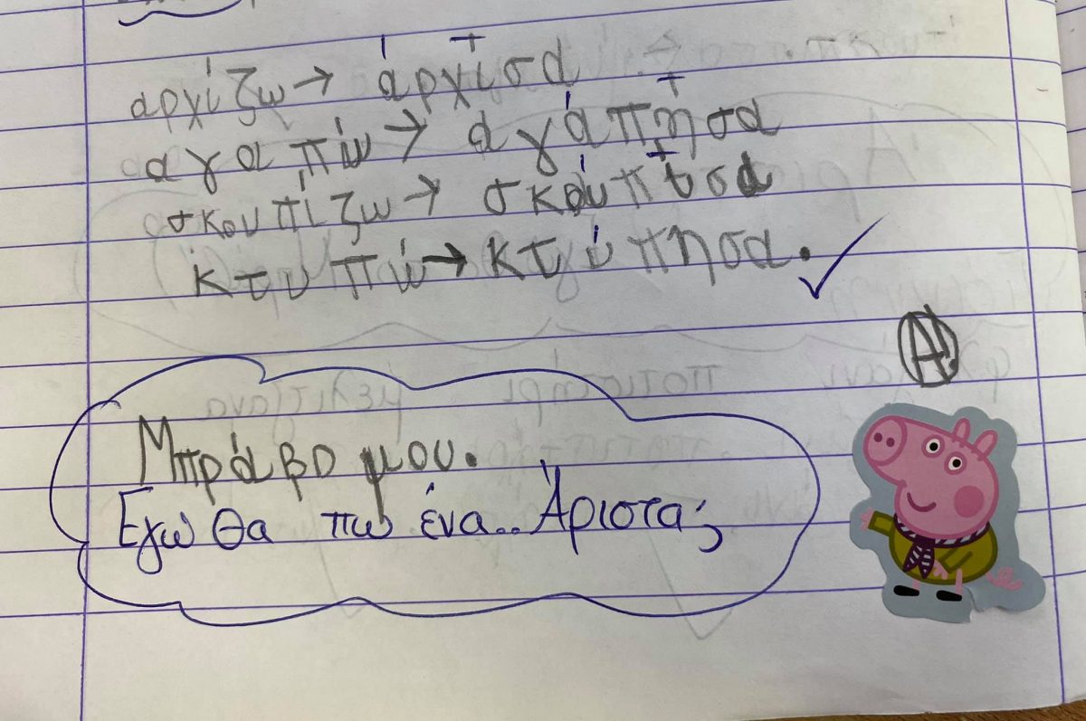 Τα σχόλια αυτού του δασκάλου στις ασκήσεις των μαθητών του πρέπει να ...