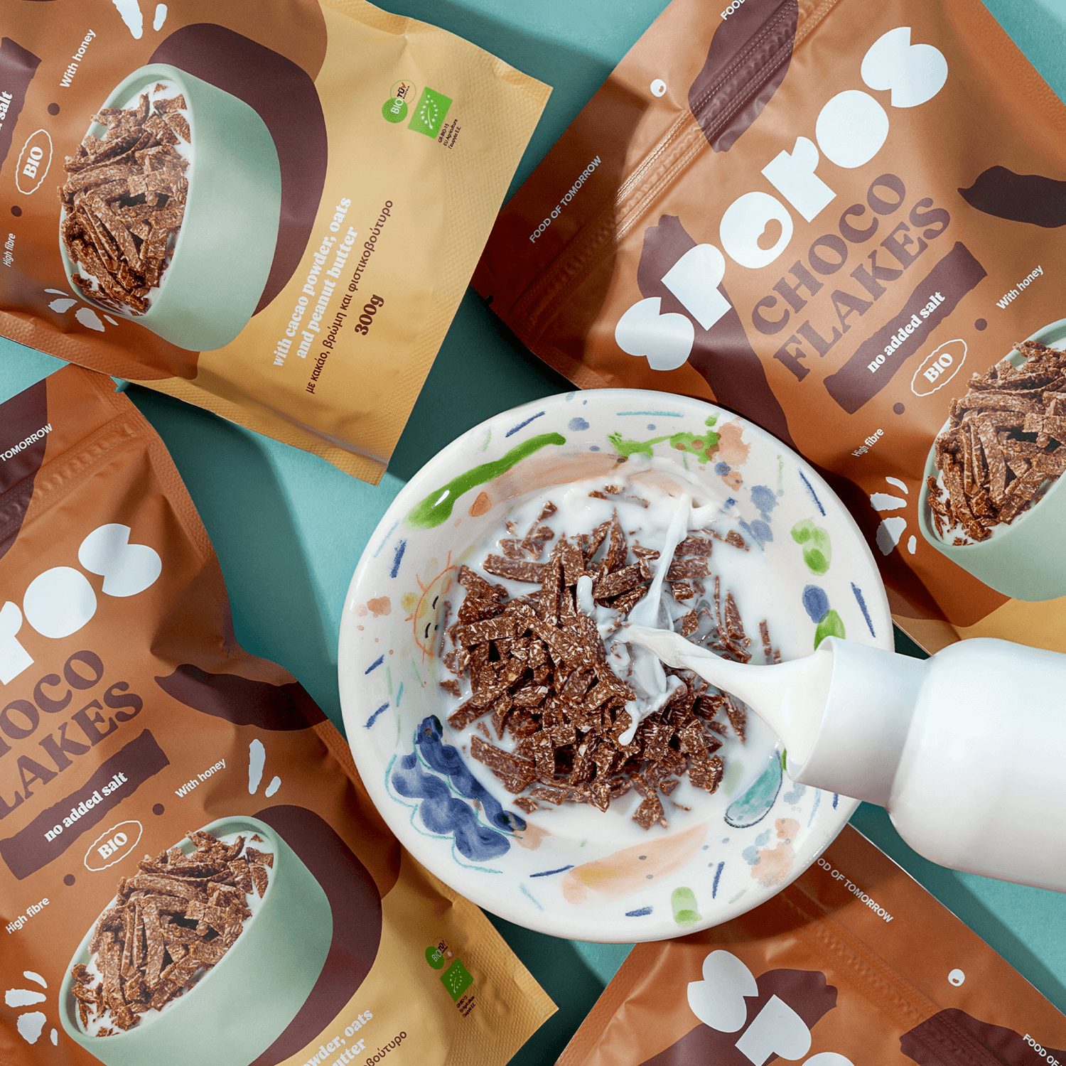 Sporos Choco Flakes: Τα πρώτα παιδικά δημητριακά όπως πρέπει να είναι ...